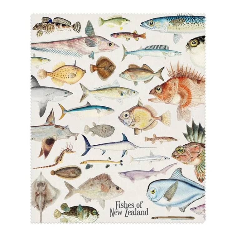 Fishes of New Zealand Lens Cloth – Easts at Makaraka