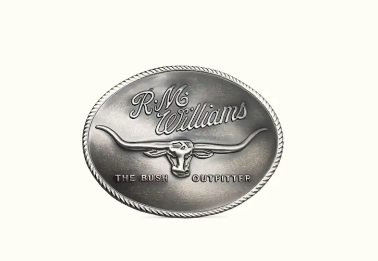 RMW Logo Buckle - Antique Silver – Easts at Makaraka