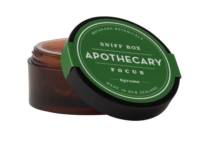 Apothecary Recovery Sniff Box - Focus – Easts at Makaraka